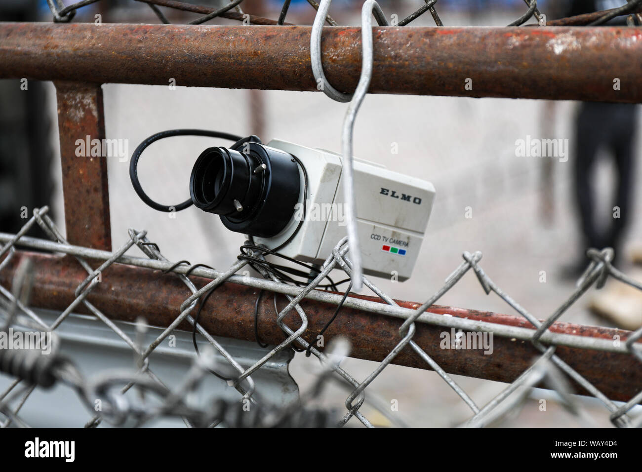 Elmo surveillance camera Stock Photo - Alamy