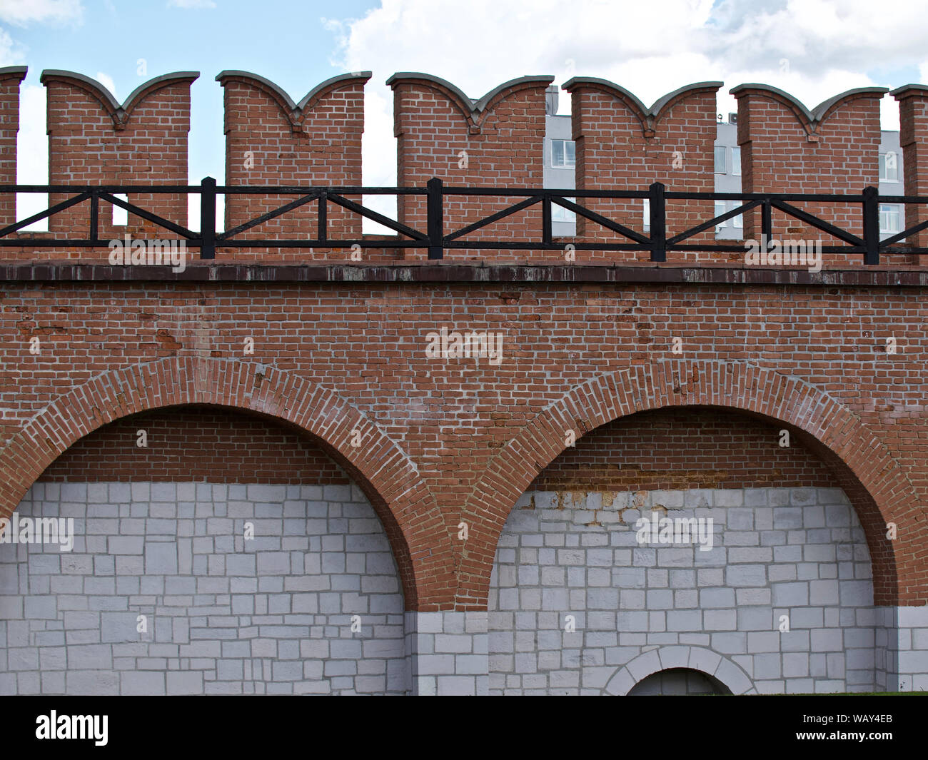 Ancient architectural complex Fortress Tula Kremlin, Russia Stock Photo ...