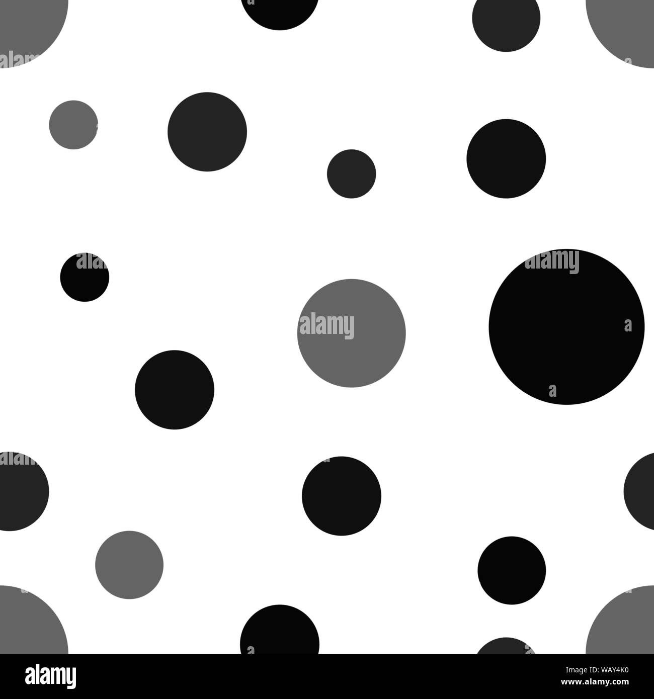 Abstract grey circles seamless pattern background. RGB EPS 10 vector ...