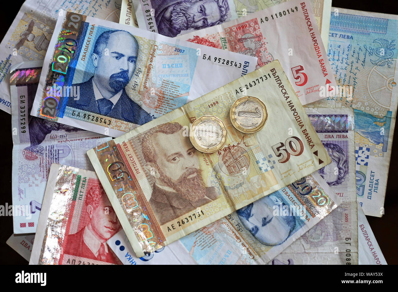 Bulgarian lev hi-res stock photography and images - Alamy