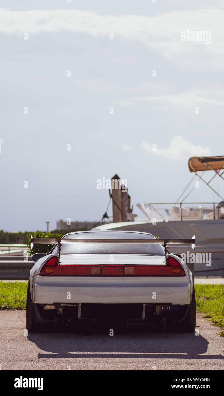 Premium cars in Miami Stock Photo - Alamy