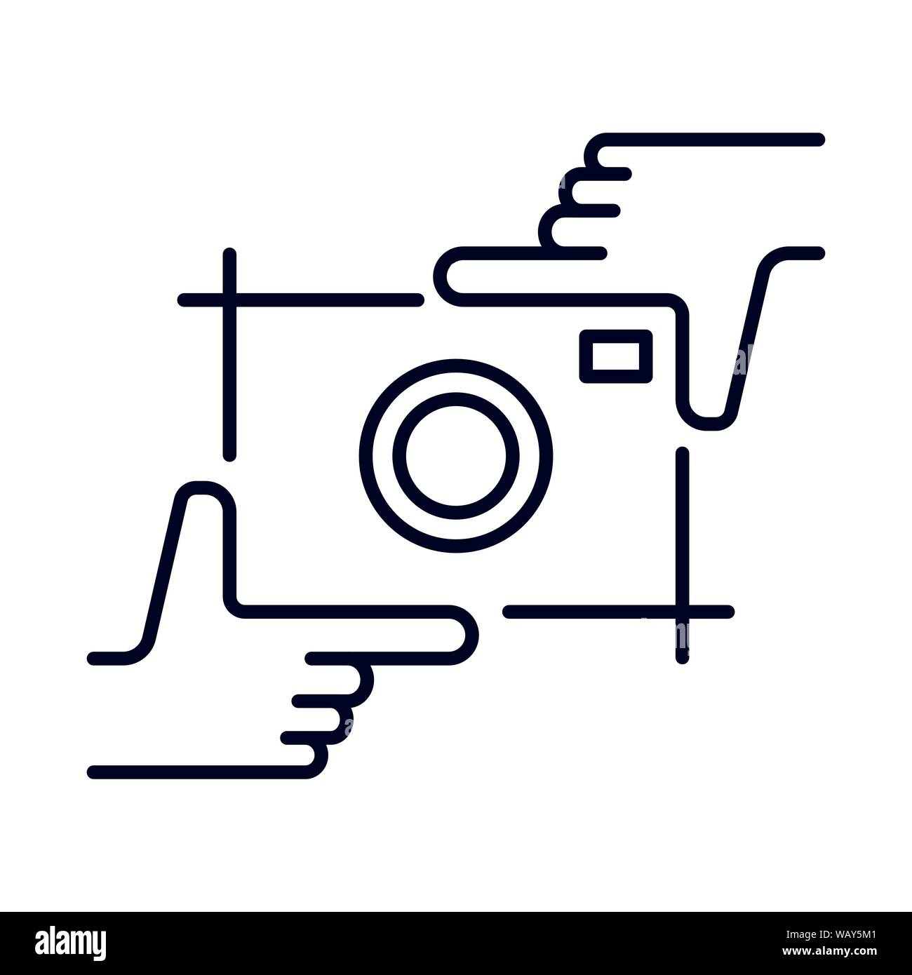 Photo hand doing sign Cut Out Stock Images & Pictures - Alamy