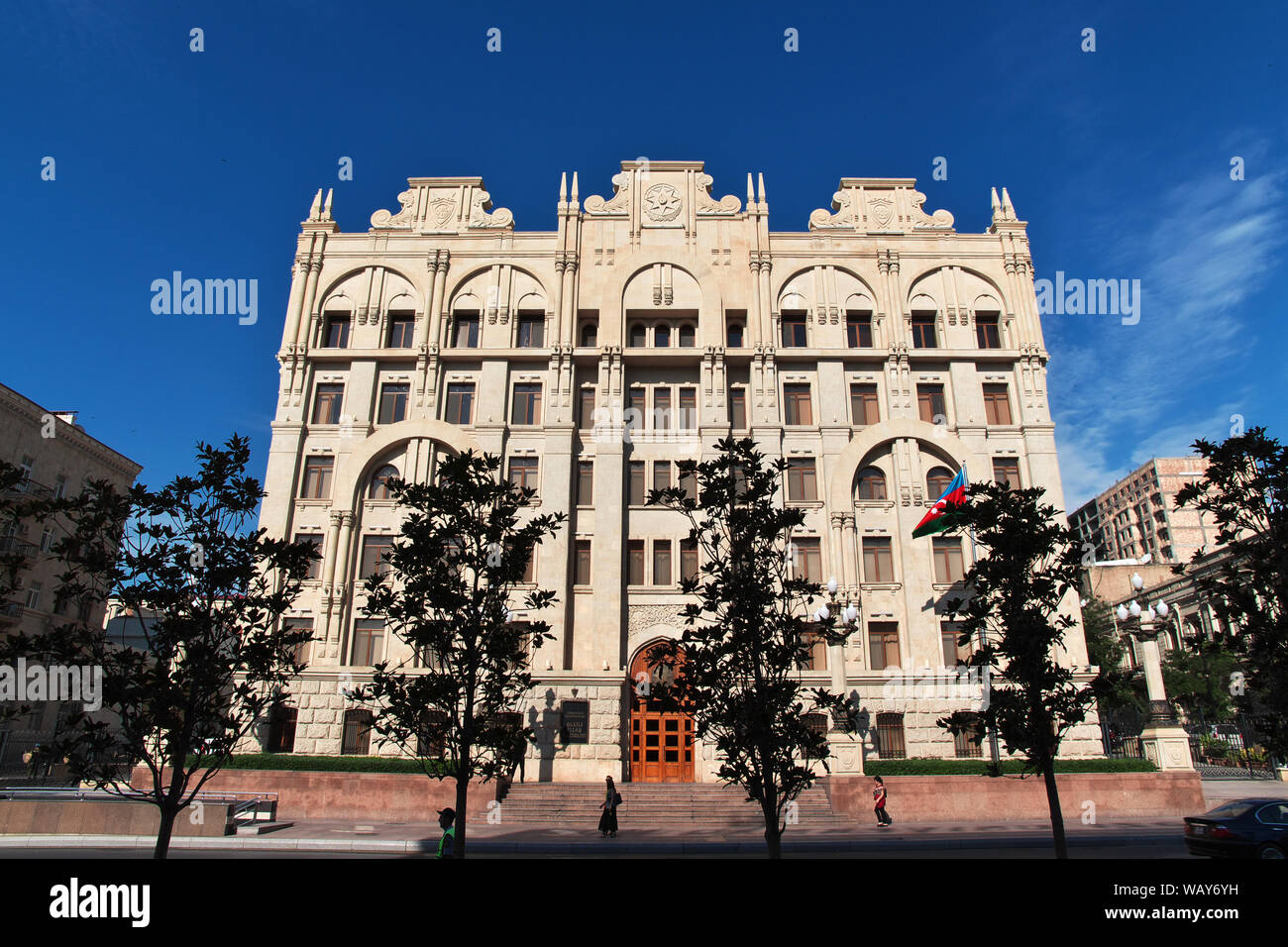 The building in Baku city, Azerbaijan Stock Photo - Alamy
