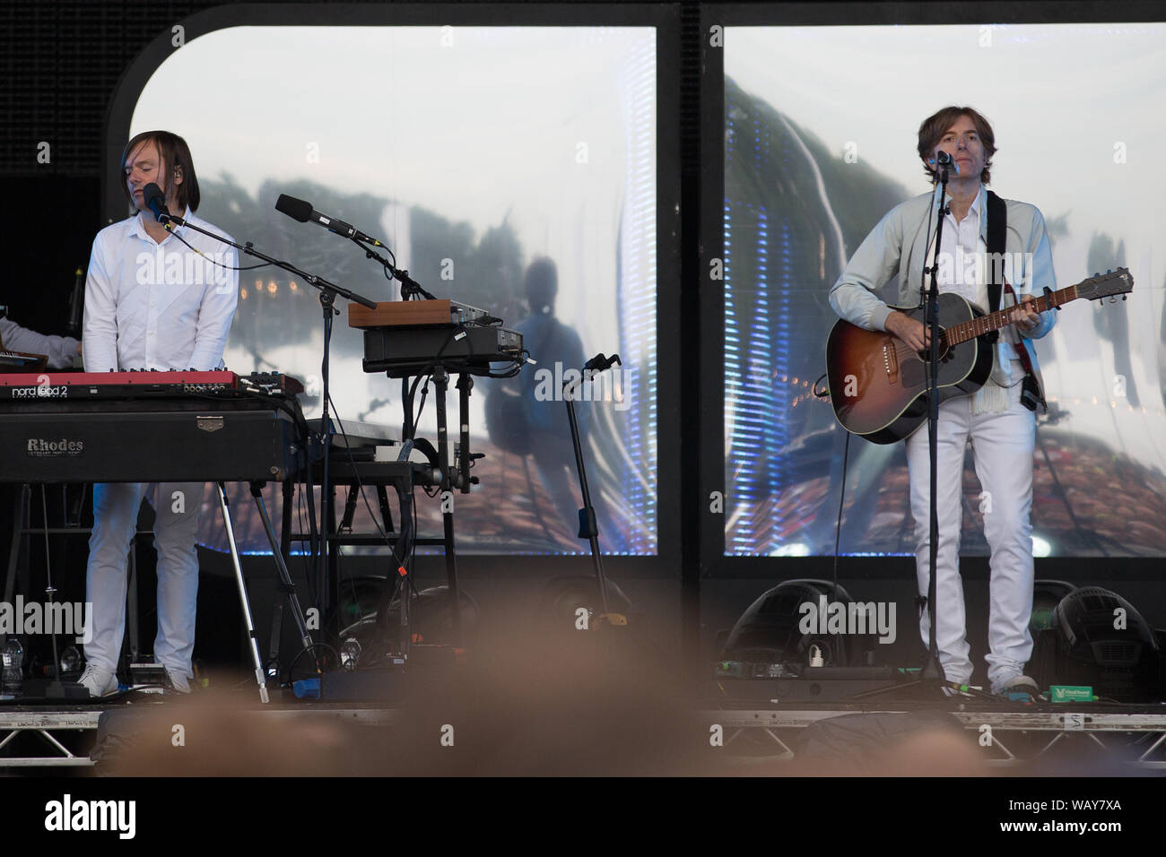 The french synth pop band air hi-res stock photography and images - Alamy