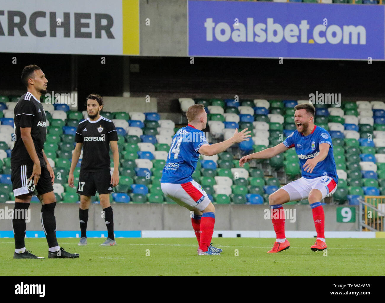 Shayne lavery linfield 2019 hi-res stock photography and images - Alamy