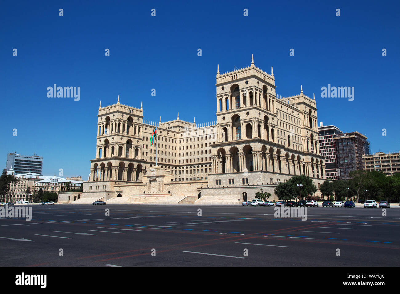 The presidential Palace in Baku city, Azerbaijan Stock Photo - Alamy