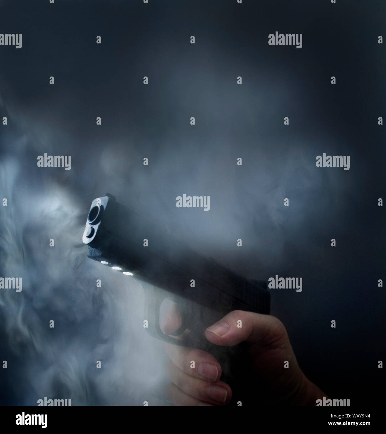 Handgun close up hi-res stock photography and images - Alamy