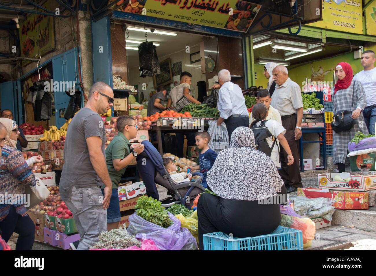 Muslim quarter in old city hi-res stock photography and images - Alamy