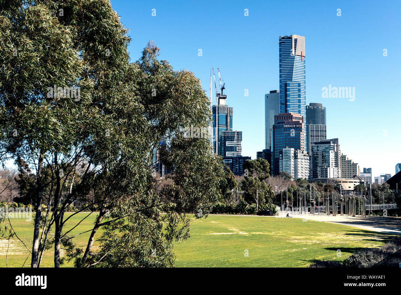 Melbourne inner city hi-res stock photography and images - Alamy