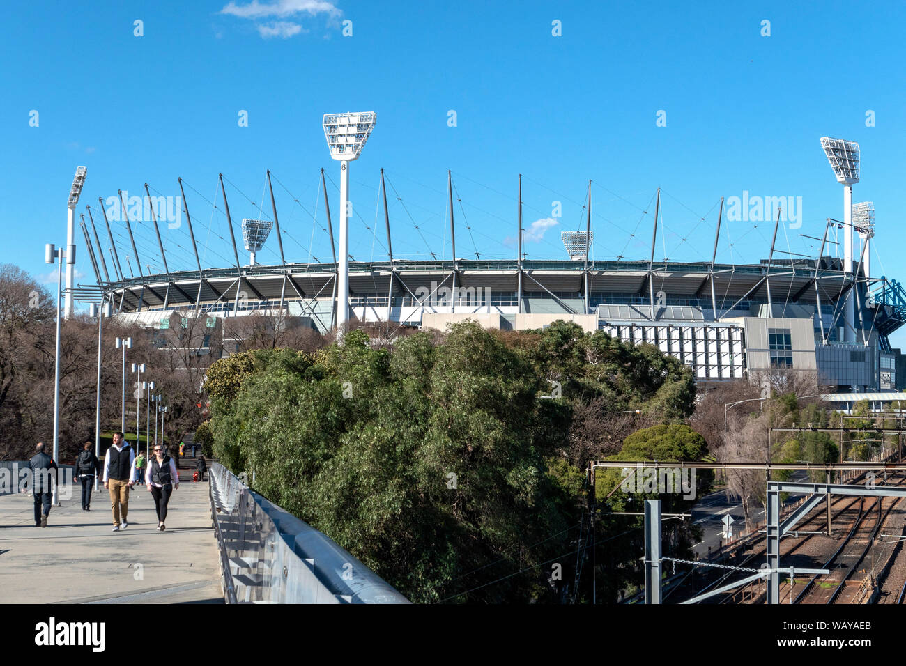 The popular melbourne cricket ground hi-res stock photography and ...