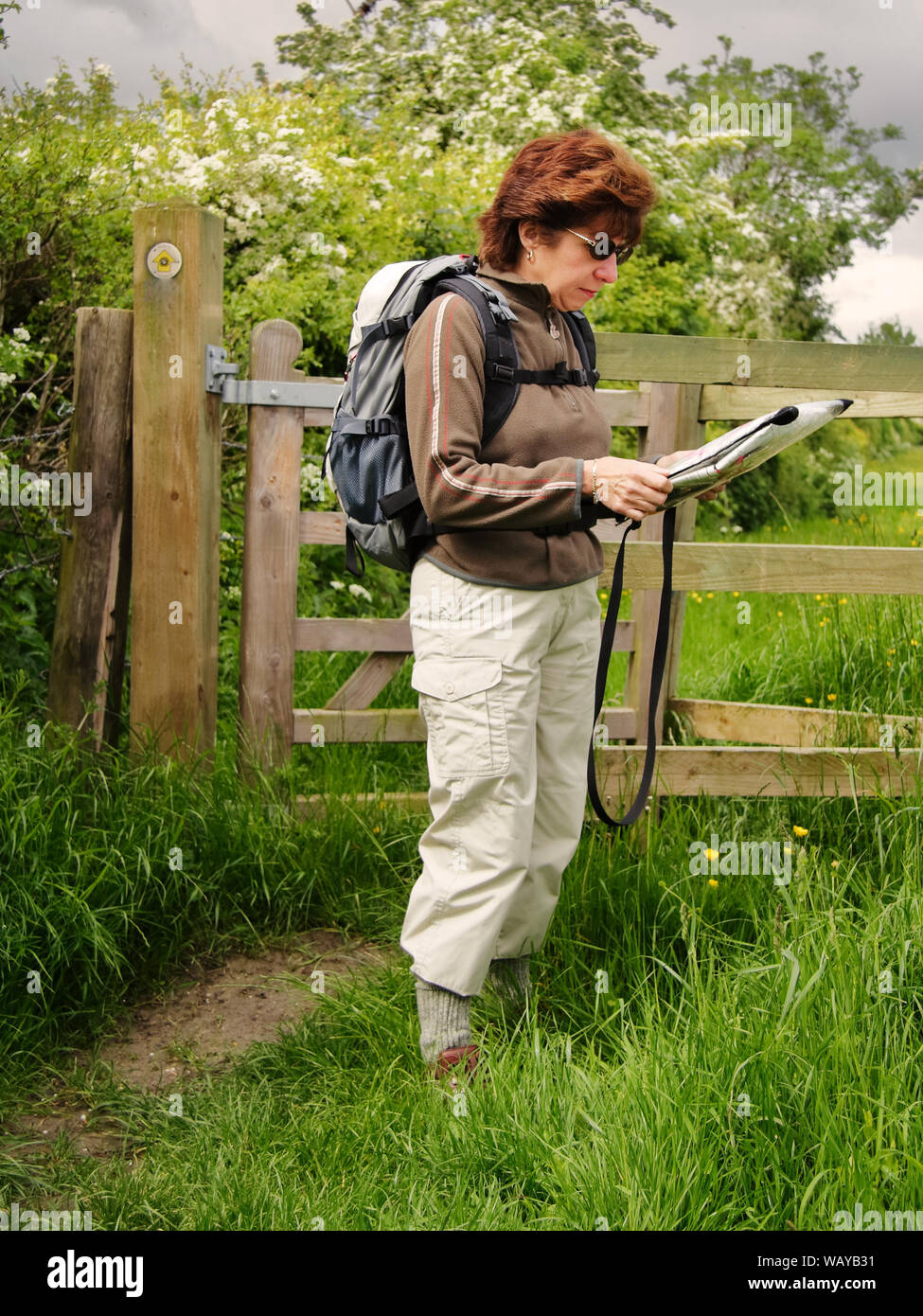 Lady map hi-res stock photography and images - Alamy