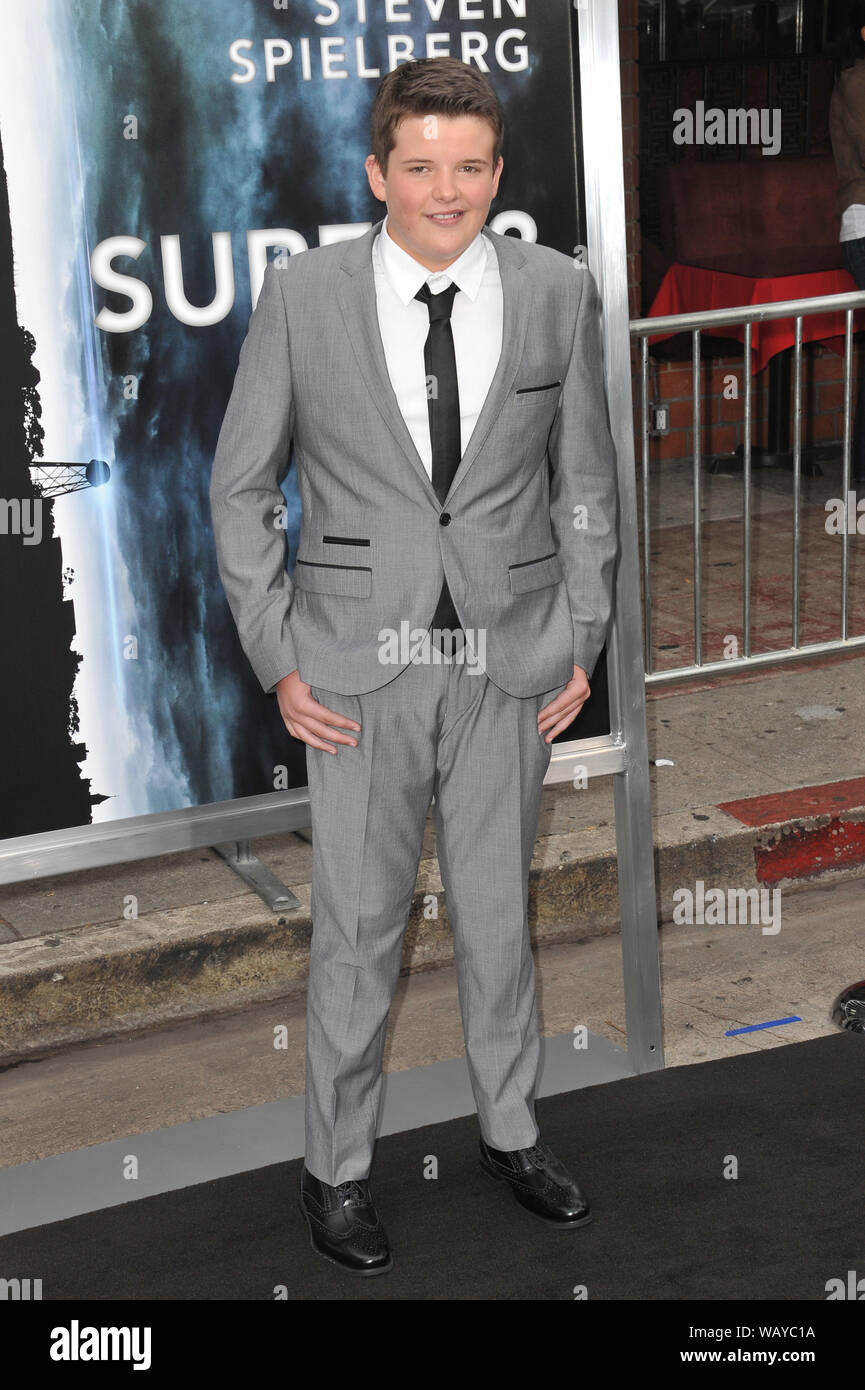 Riley griffiths super 8 premiere hi-res stock photography and images ...