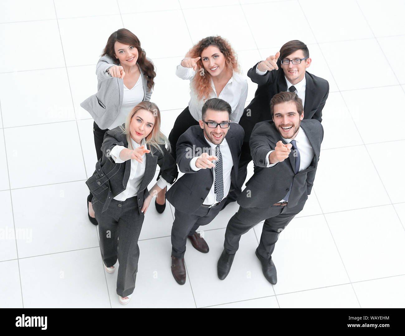 Entrepreneurs team thumbs up hi-res stock photography and images - Alamy