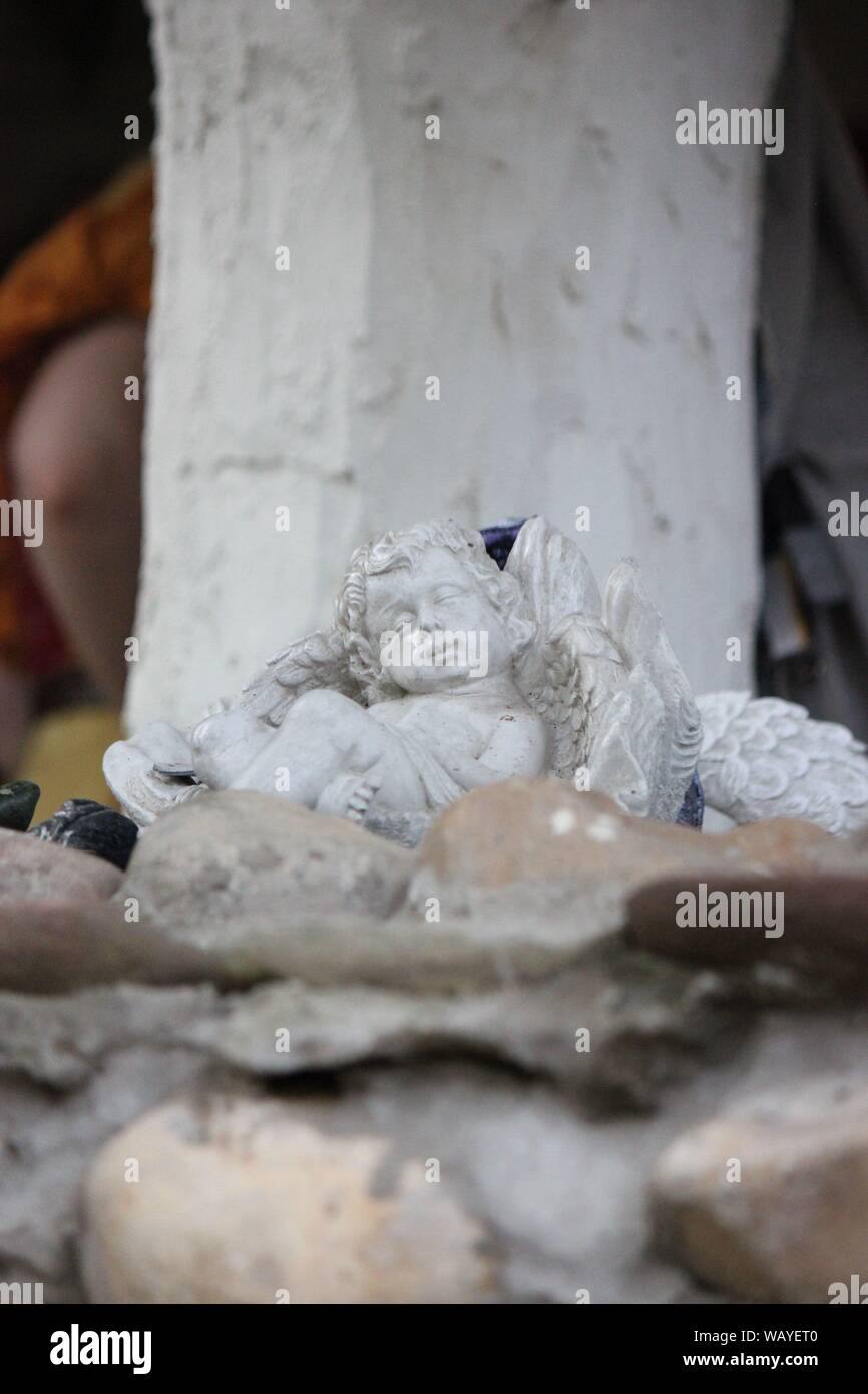 A dozing angel Stock Photo - Alamy