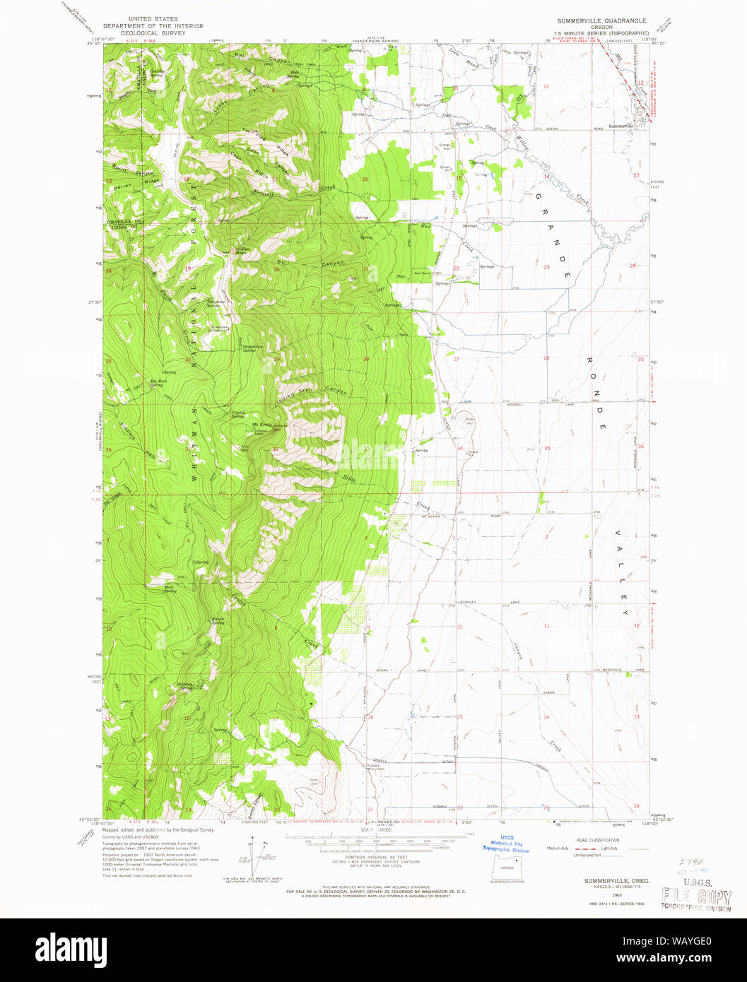 Map Of Summerville High Resolution Stock Photography and Images - Alamy