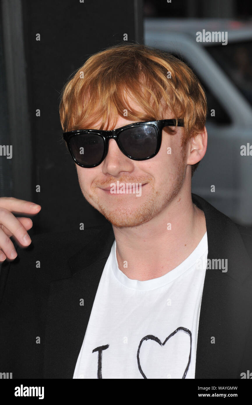 LOS ANGELES, CA. July 28, 2011: Rupert Grint at the Los Angeles ...