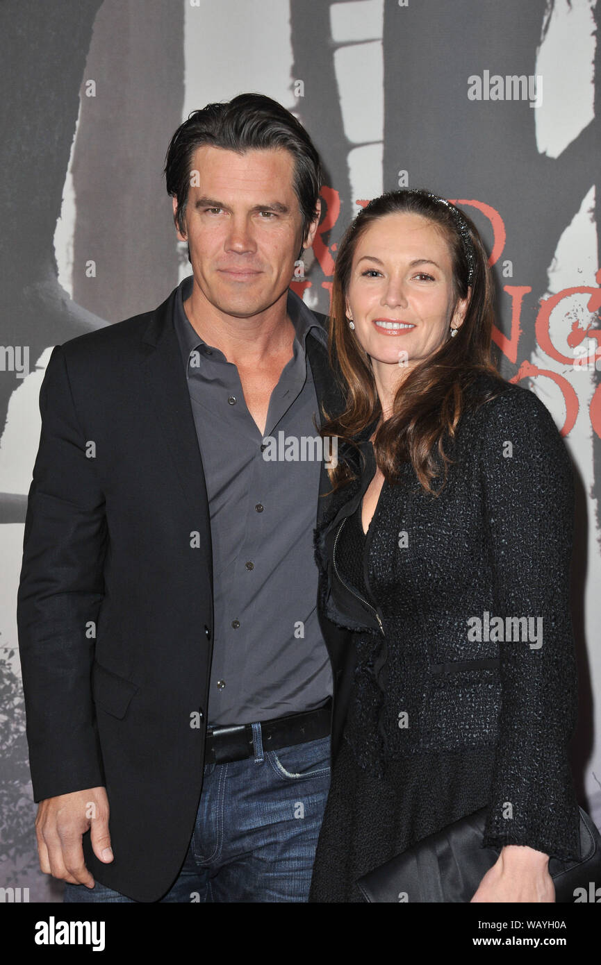 LOS ANGELES, CA. March 07, 2011: Josh Brolin & Diane Lane at the Los ...