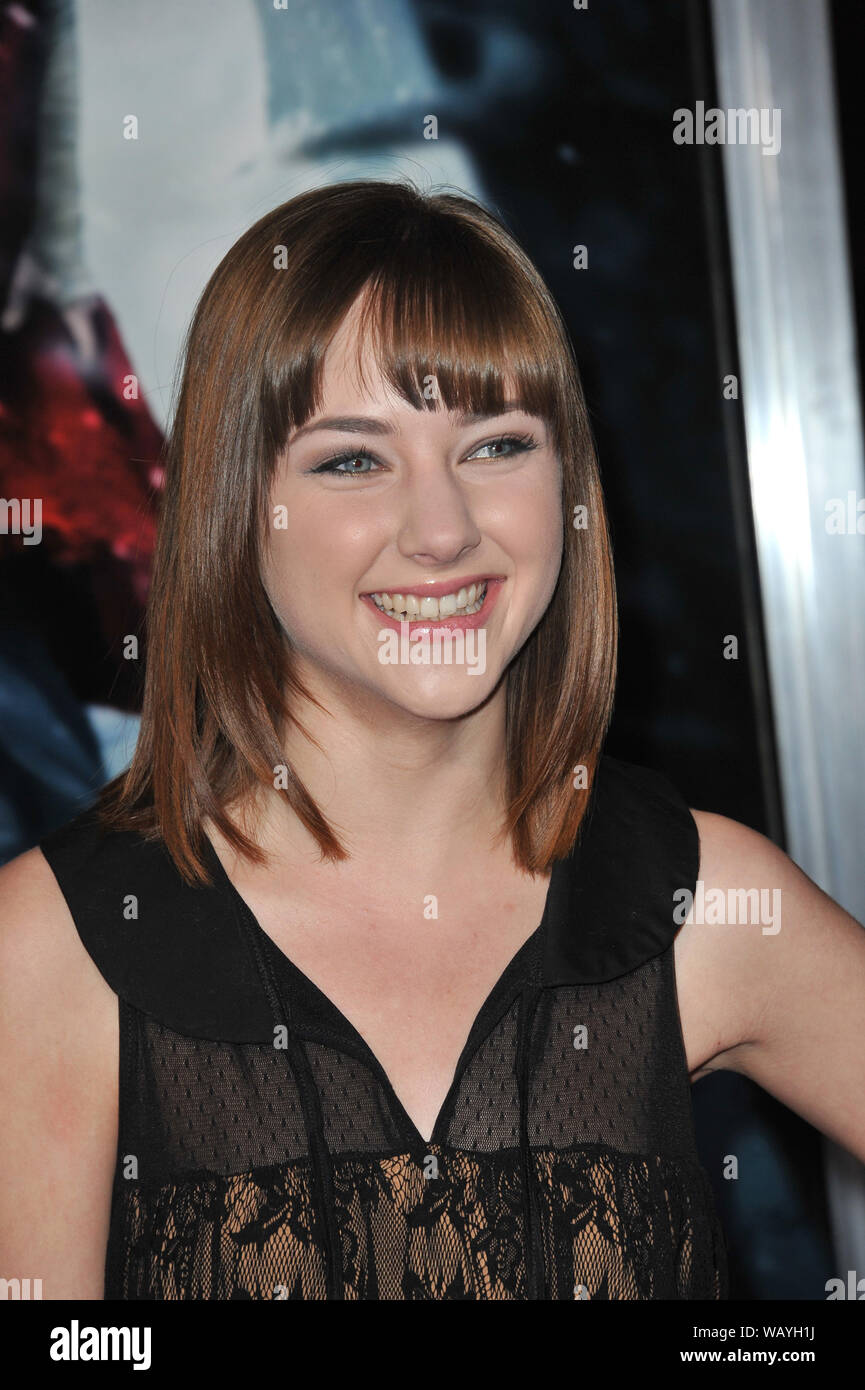 LOS ANGELES, CA. March 07, 2011: Haley Ramm at the Los Angeles premiere ...