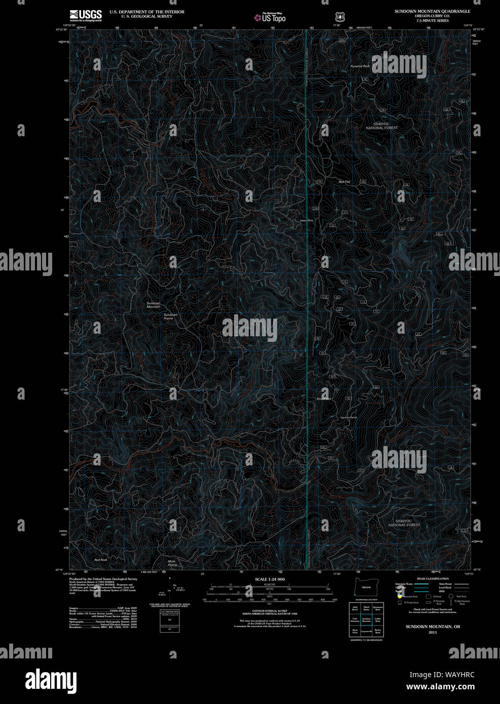 Map of sundown hi-res stock photography and images - Alamy