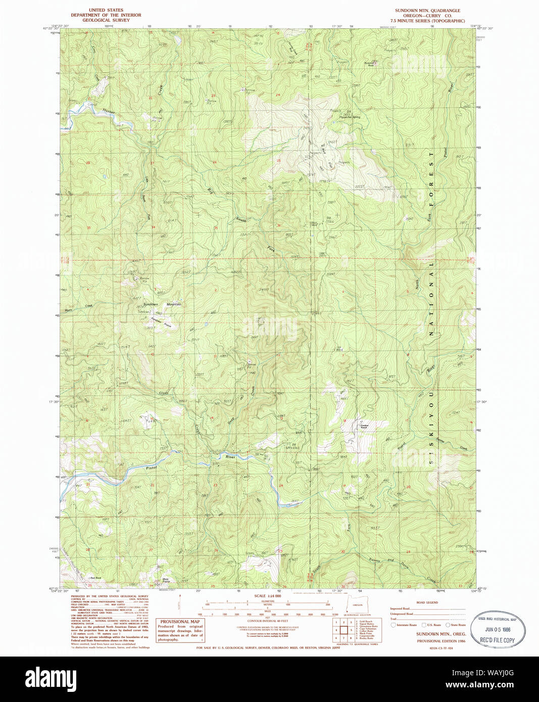 Map of sundown hi-res stock photography and images - Alamy
