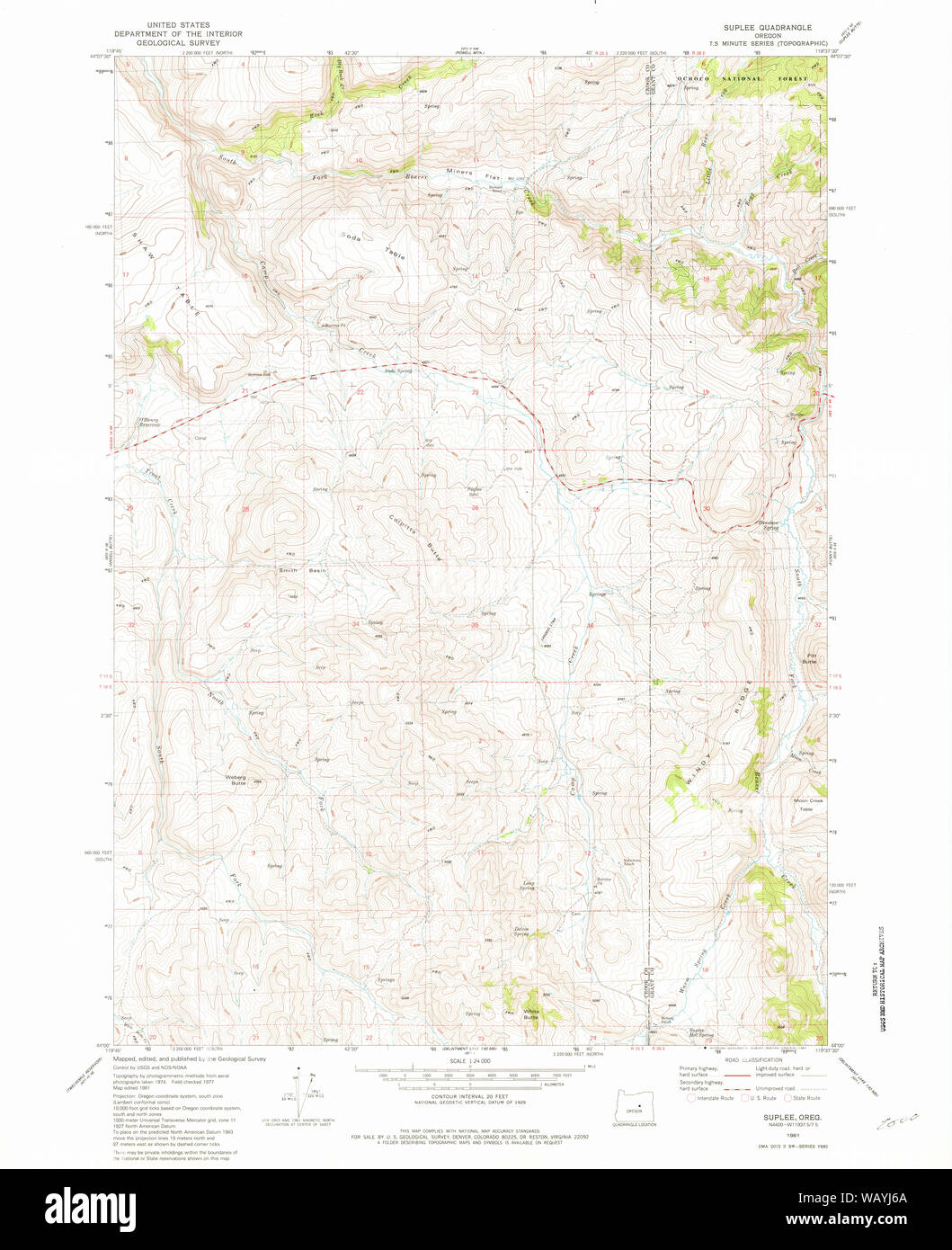 1981 map Cut Out Stock Images & Pictures - Alamy