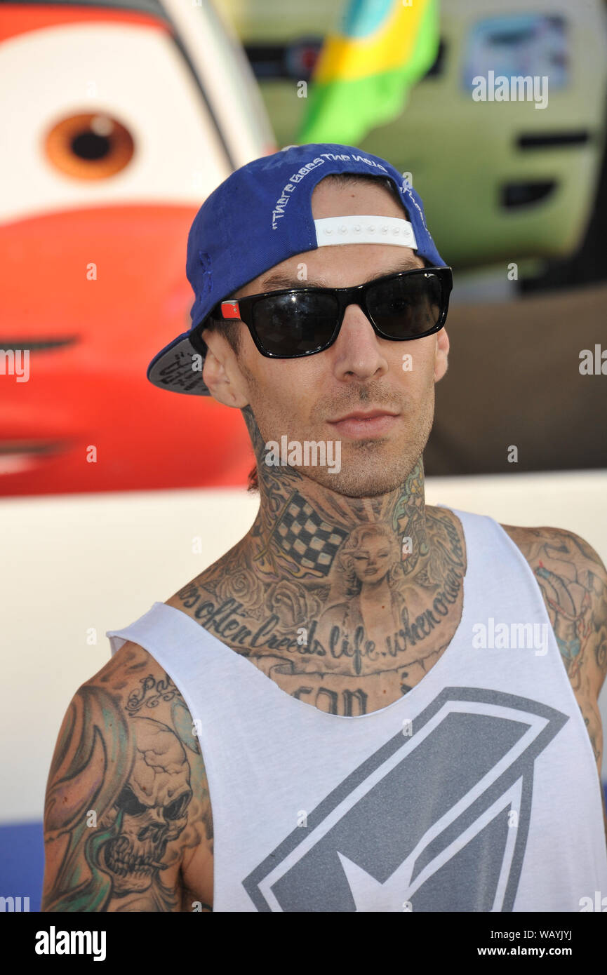 LOS ANGELES, CA. June 18, 2011: Travis Barker at the premiere of "Cars ...