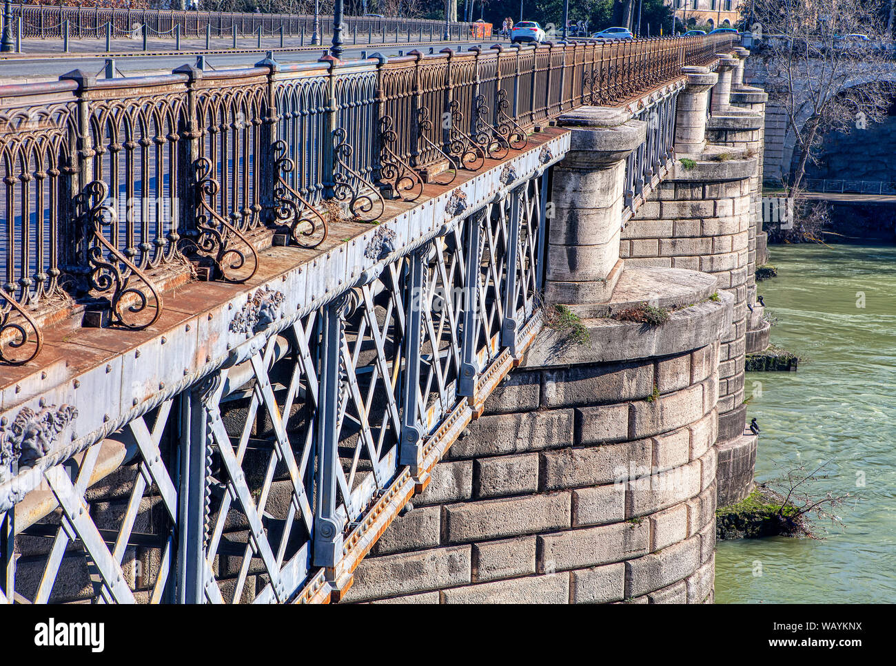 Concrete Pedestrian Bridge Texture High Resolution Stock Photography ...