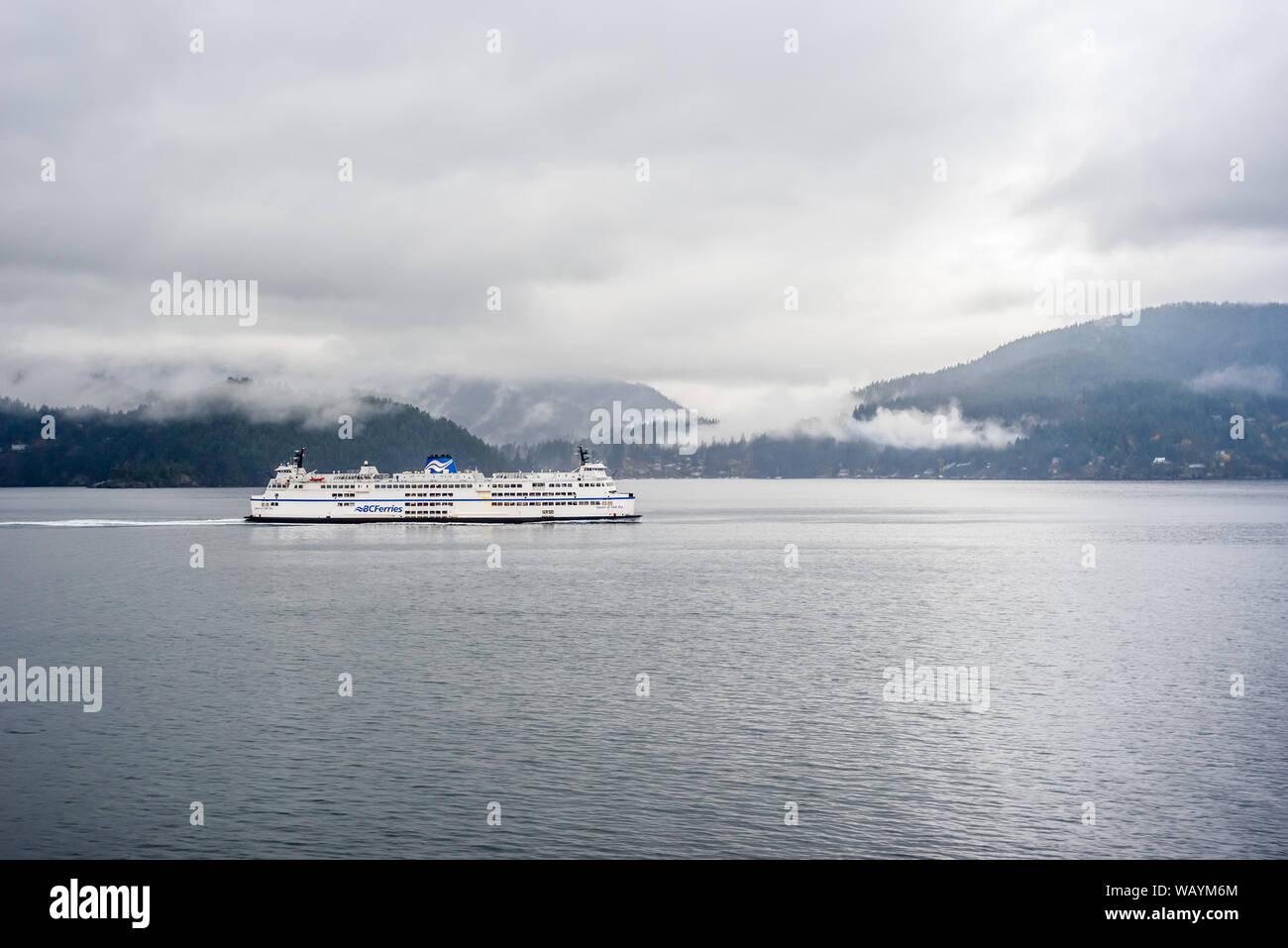 WEST VANCOUVER, BC, CANADA - NOVEMBER 01, 2018: The "Queen of Oak Bay ...