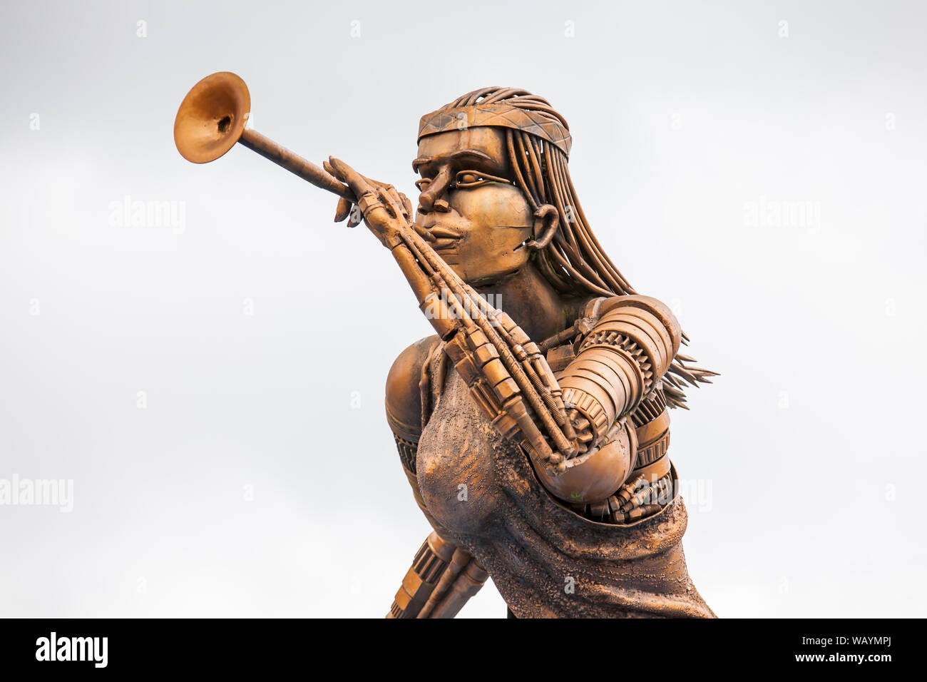 TURMEQUE, COLOMBIA AUGUST, 2019: Monument honouring the indigenous ...