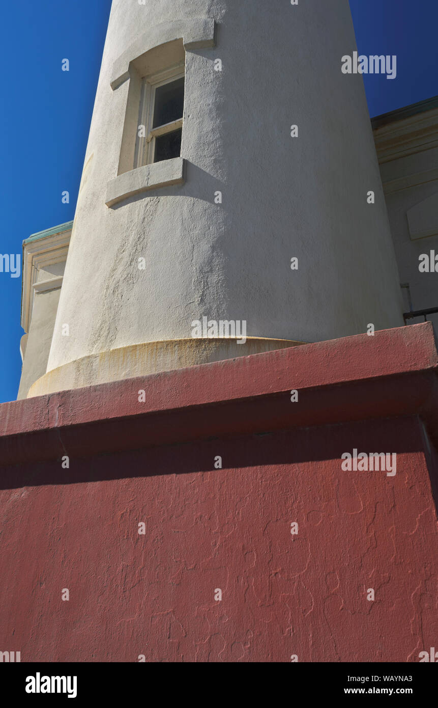 Bandon Lighthouse, at the mouth of the Coquille River in Bandon, Oregon ...