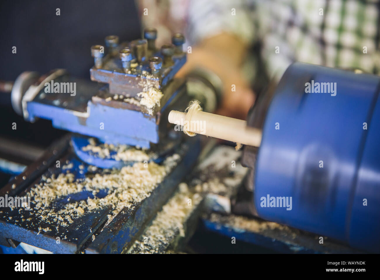 Horizontal lathe hi-res stock photography and images - Alamy
