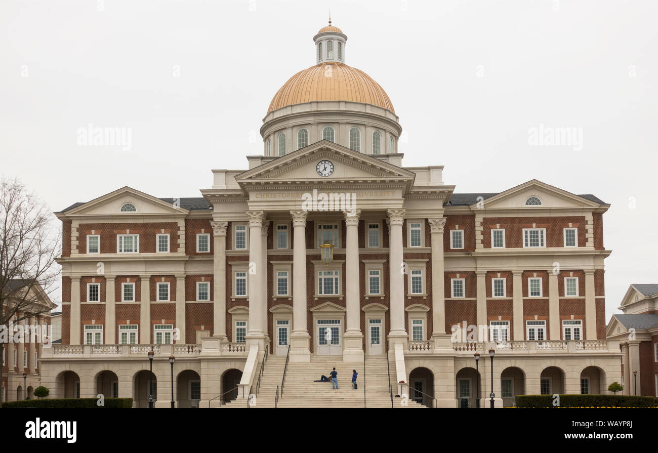 Christopher Newport University in Newport News VA Stock Photo - Alamy