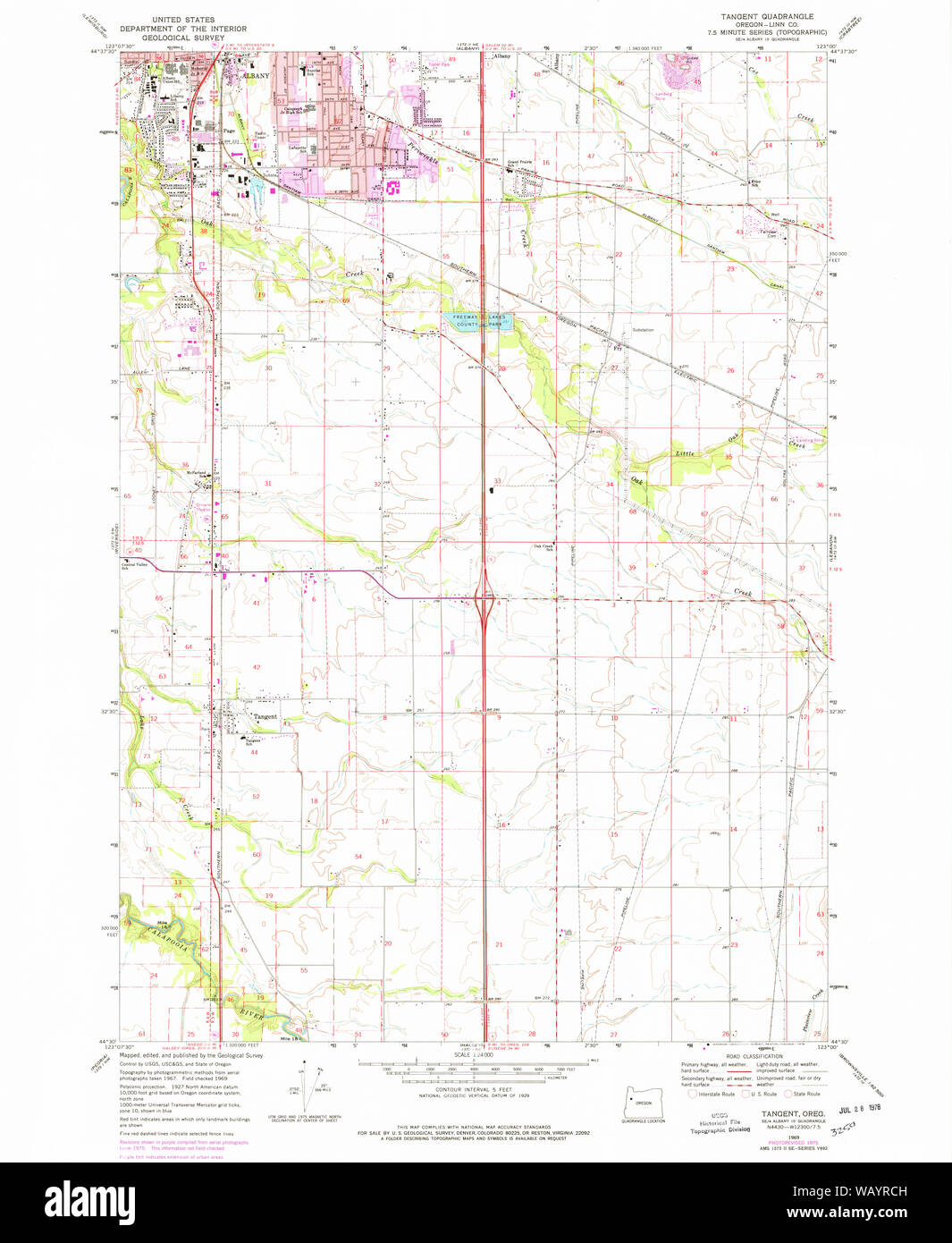 Tangent oregon hi-res stock photography and images - Alamy