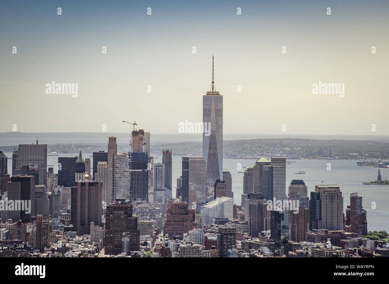 One world trade center view hi-res stock photography and images - Alamy