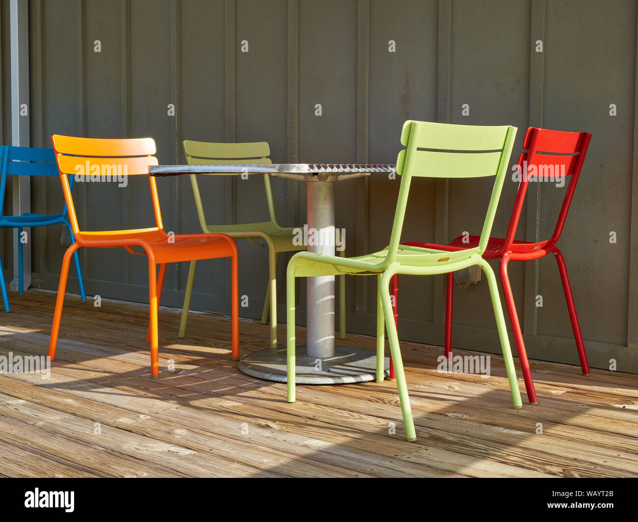 Colorful chairs hi-res stock photography and images - Alamy