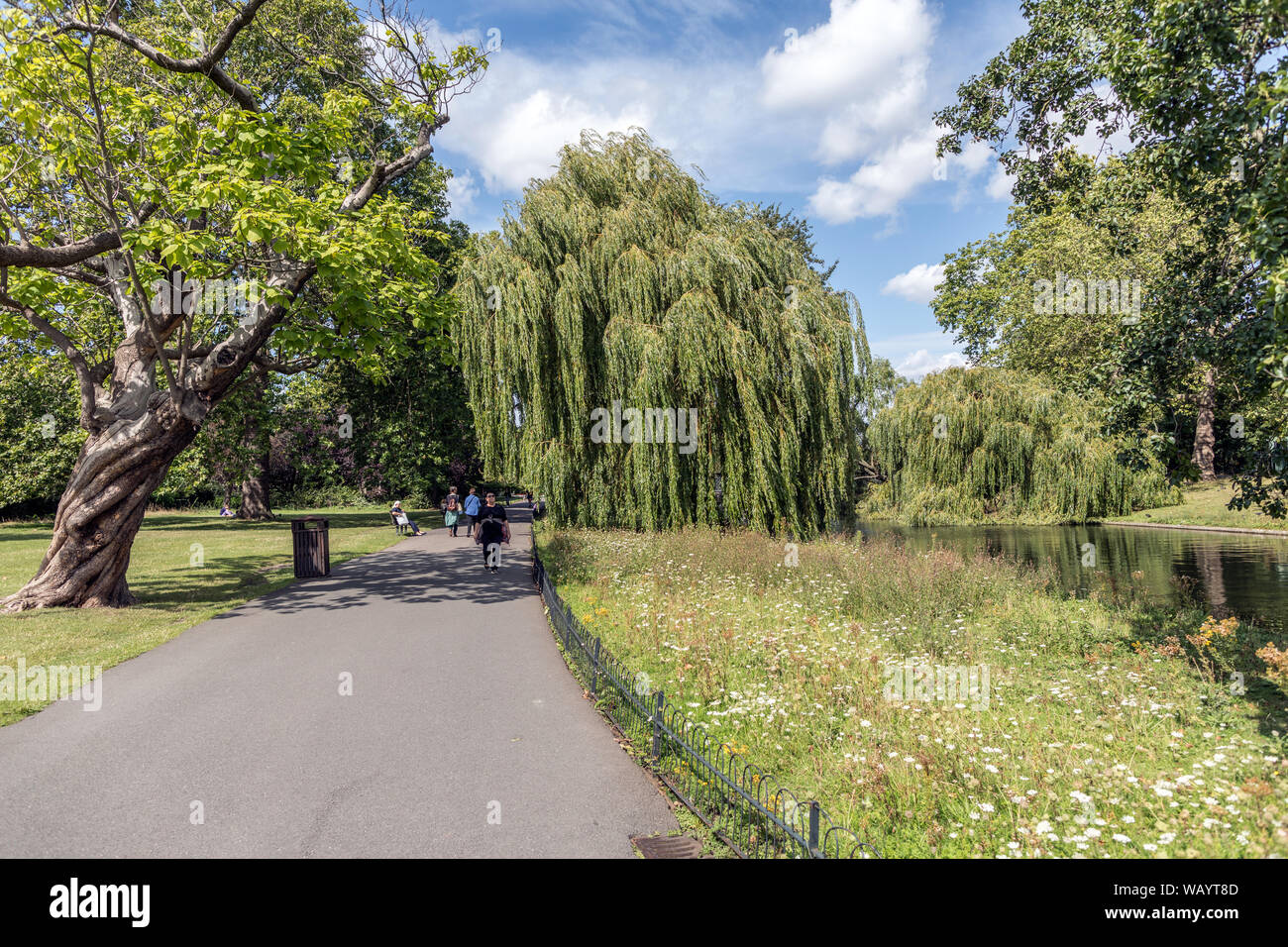 Regents Park London UK Stock Photo - Alamy