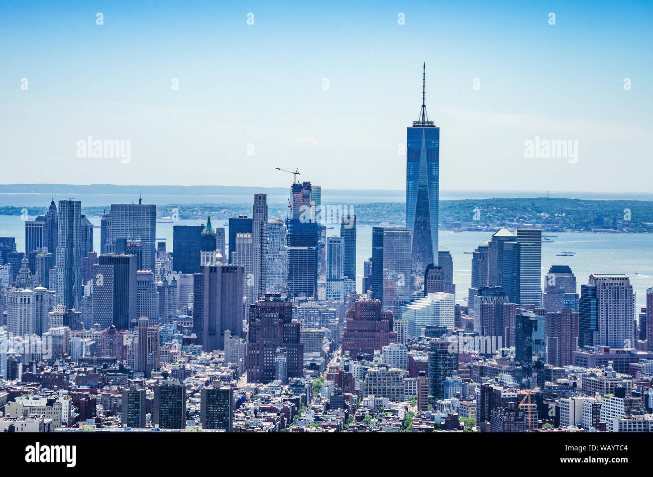 One world trade center view hi-res stock photography and images - Alamy