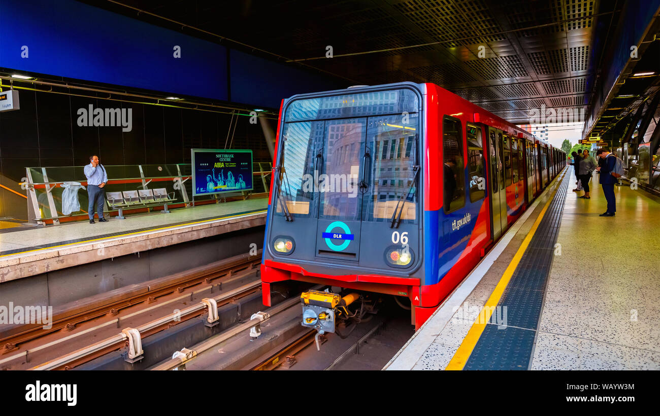 Dlr train interior hi-res stock photography and images - Alamy