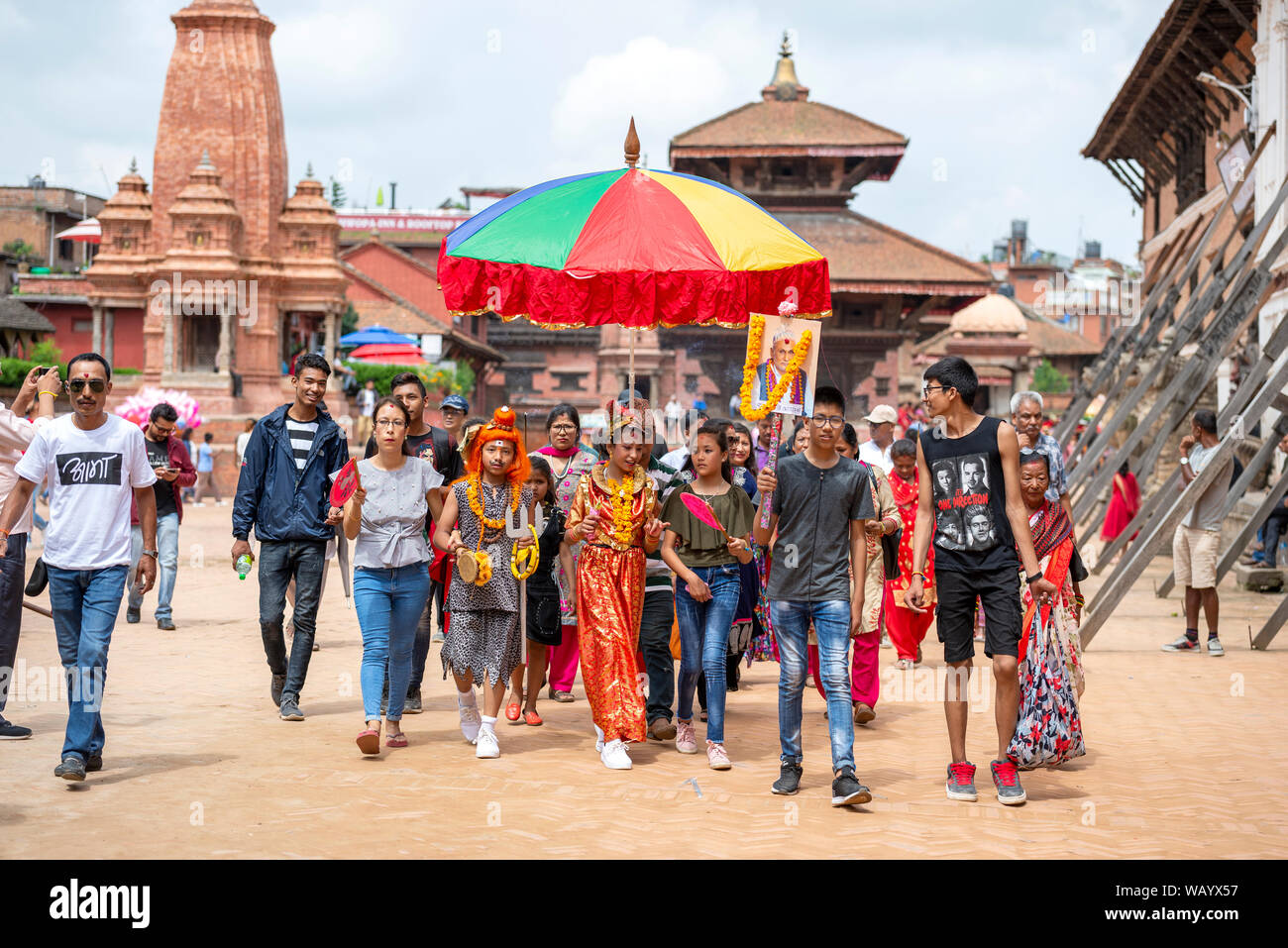 Gai jatra hi-res stock photography and images - Alamy