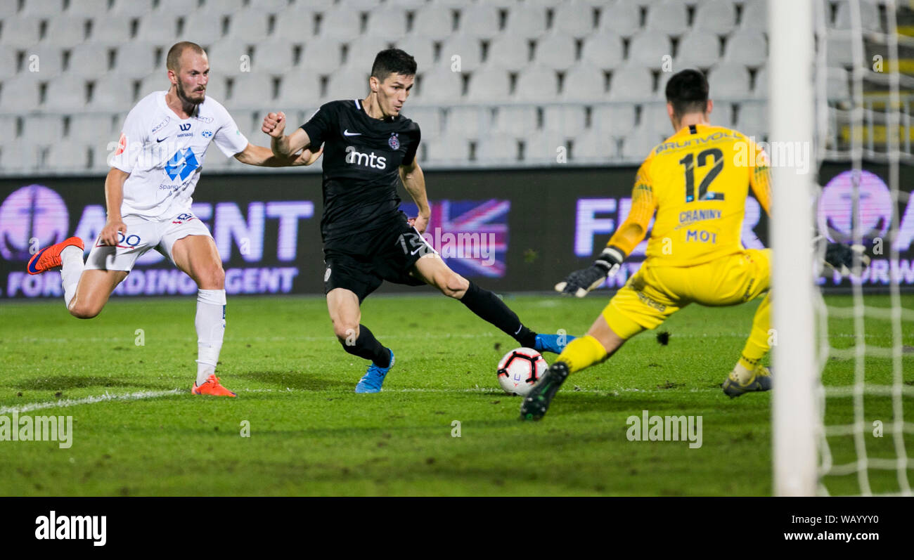 Slobodan urosevic of fk partizan hi-res stock photography and images ...