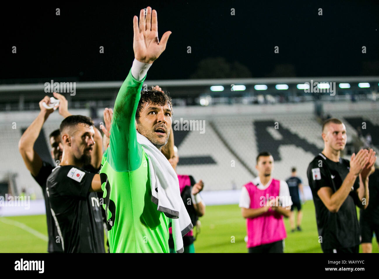 Serbia goalkeeper vladimir stojkovic hi-res stock photography and ...