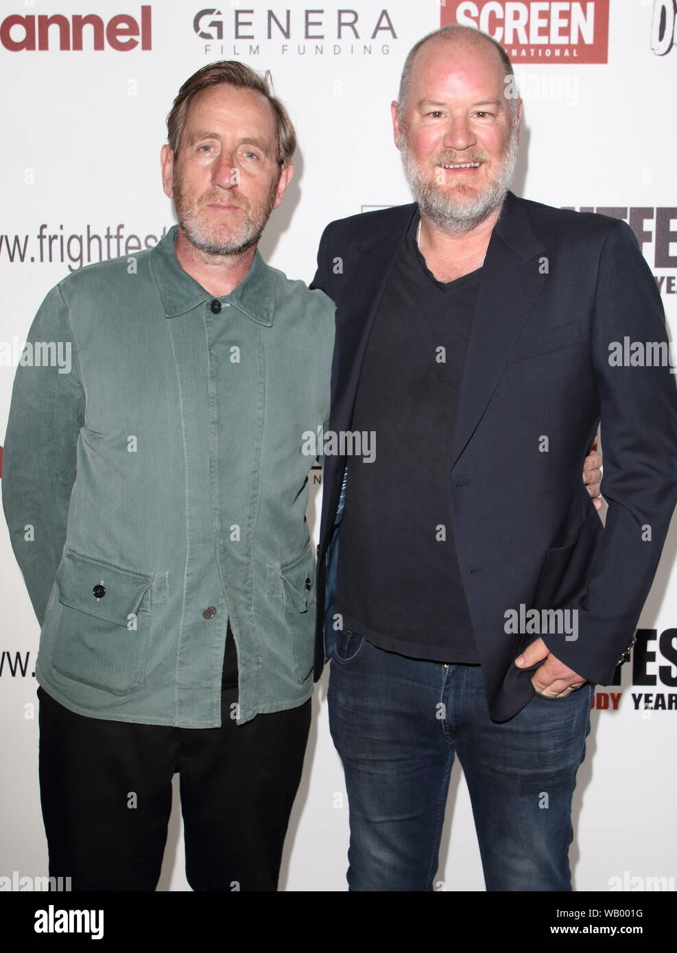 Lead actor Michael Smiley and Director Ant Timpson attend the screening ...
