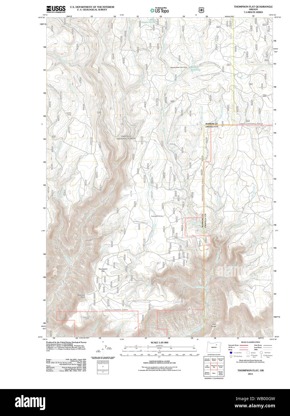 Map of thompson hi-res stock photography and images - Alamy