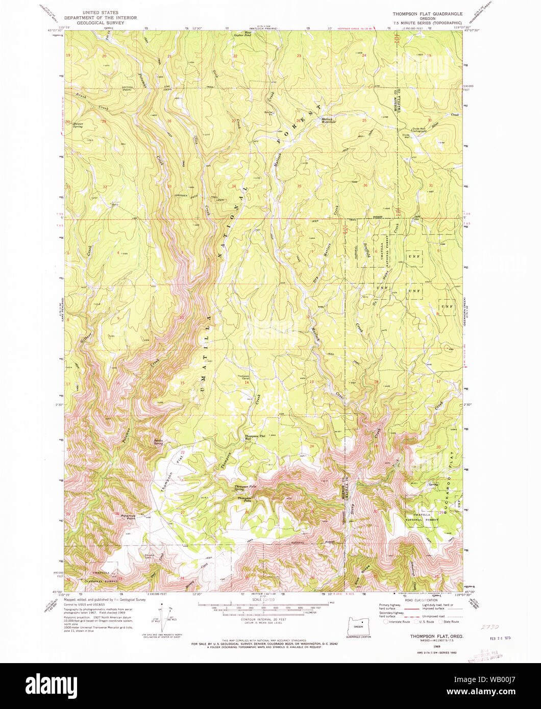 Map of thompson hi-res stock photography and images - Alamy