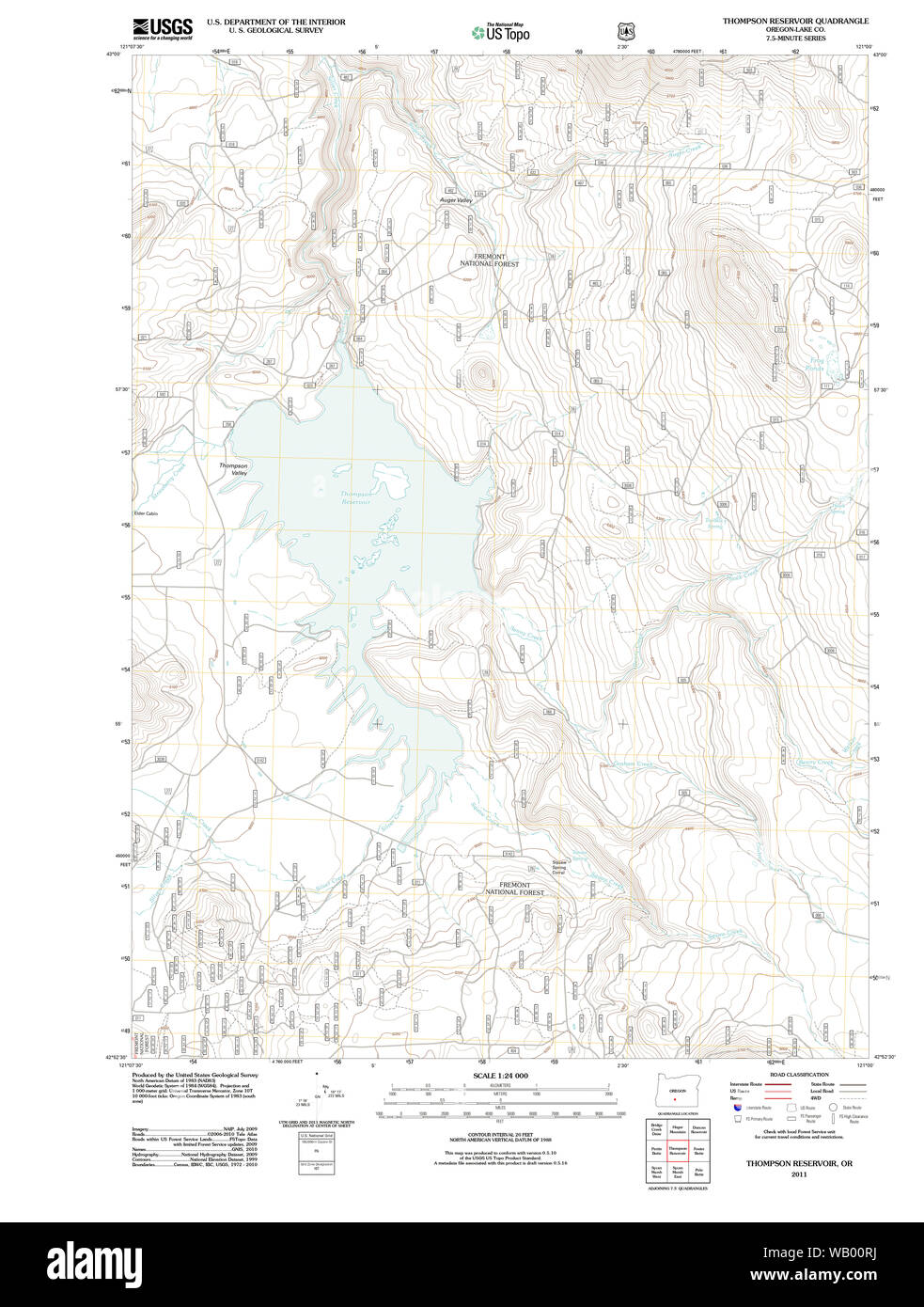 Map of thompson hi-res stock photography and images - Alamy