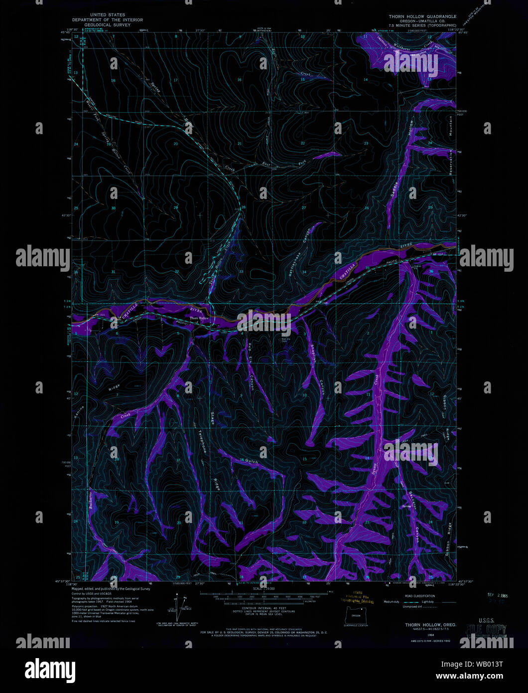 Thorn maps hi-res stock photography and images - Alamy