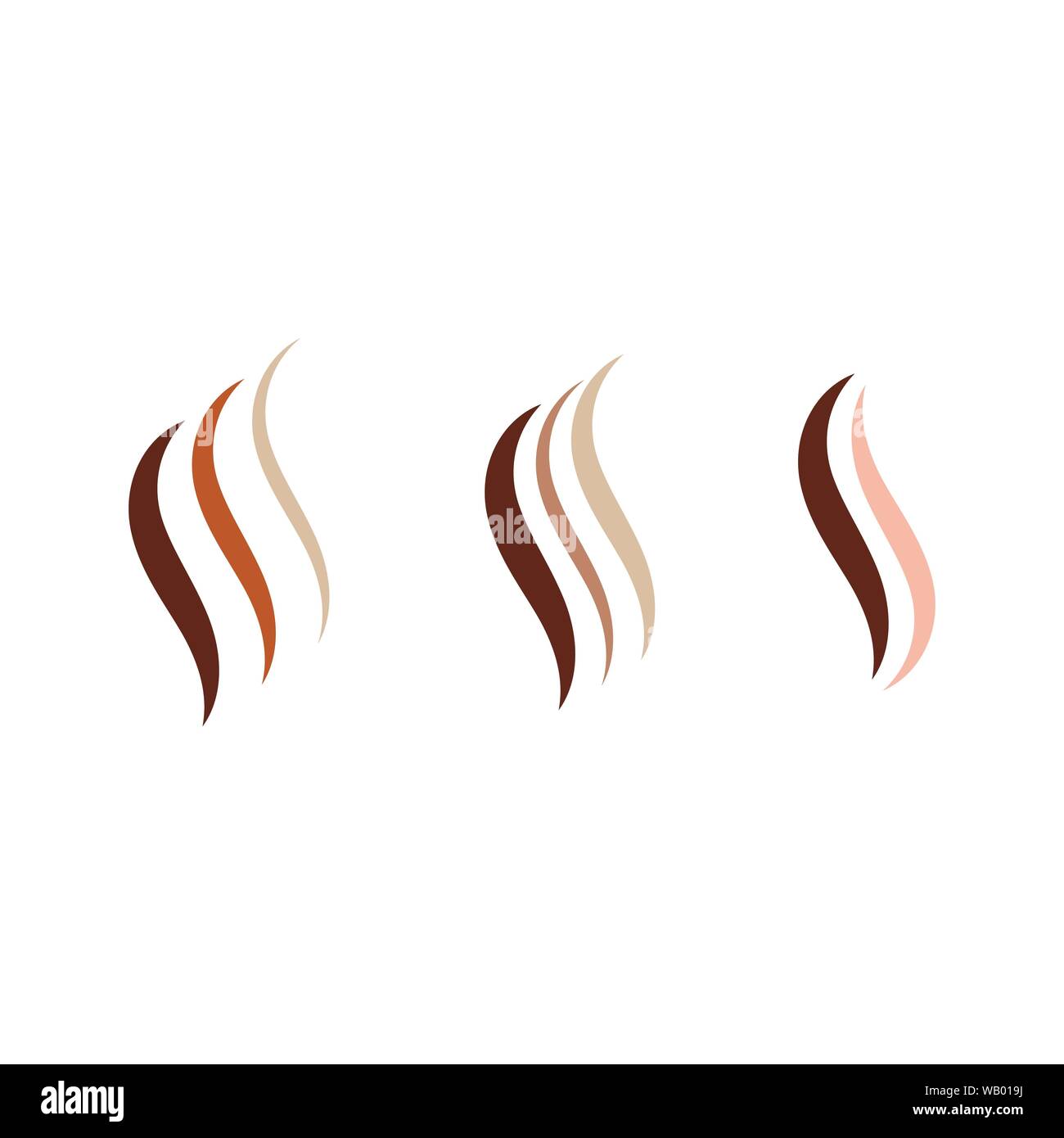 Flat water evaporation icon Stock Vector Images - Alamy