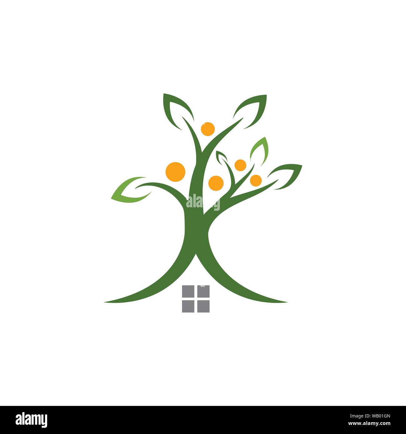 Support network illustration Cut Out Stock Images & Pictures - Alamy