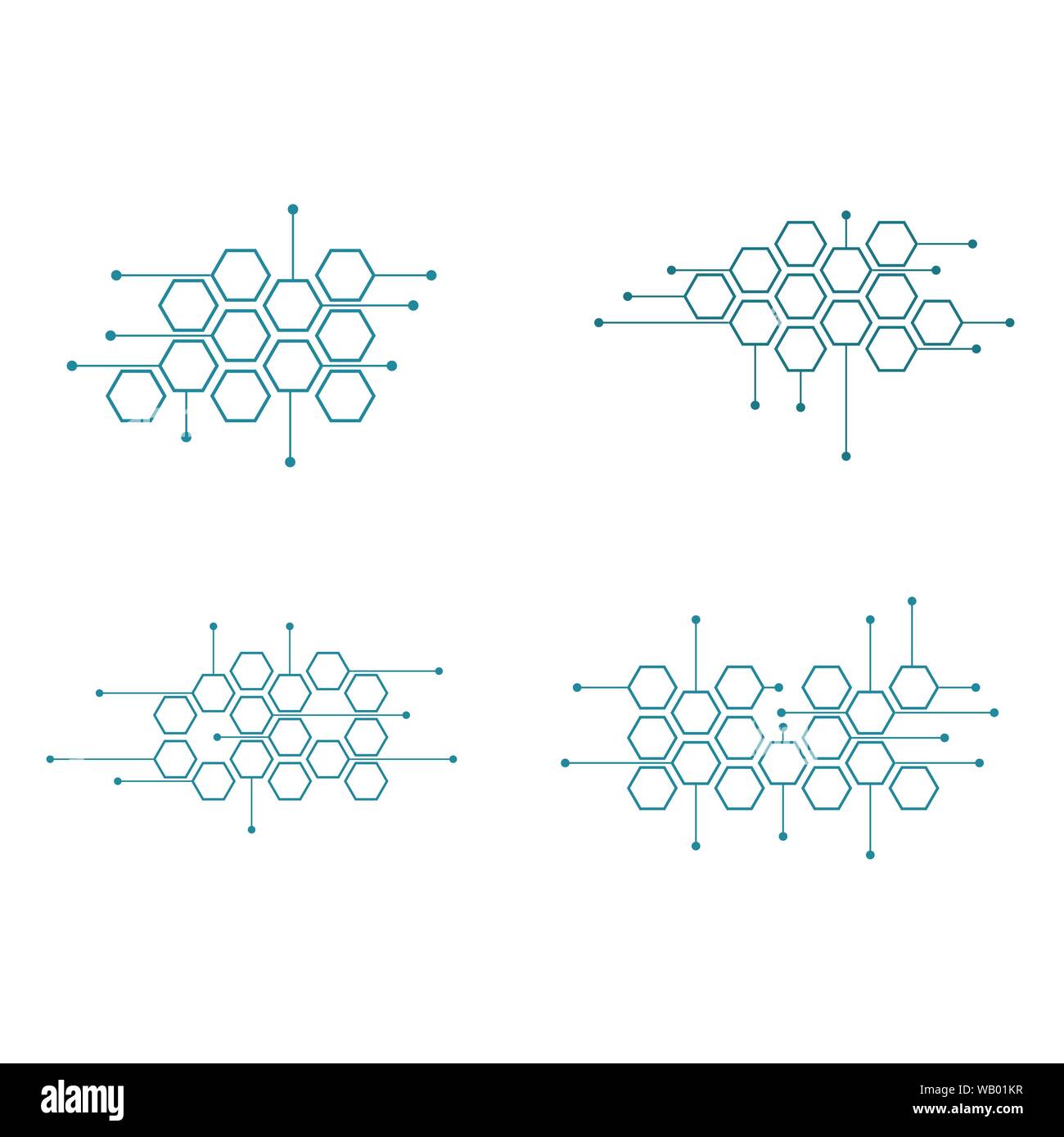 Abstract medical background substance and molecules design Stock Vector ...