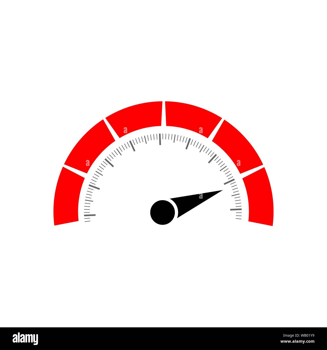Simple Speedometer Vector